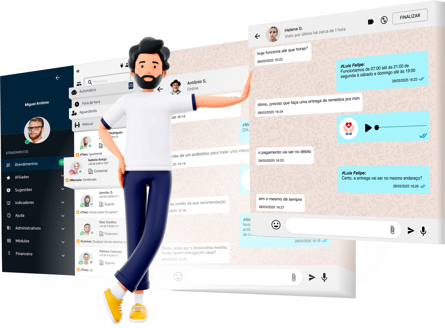 ADM TECNOLOGIA CHAT - Chatbot Omnichannel