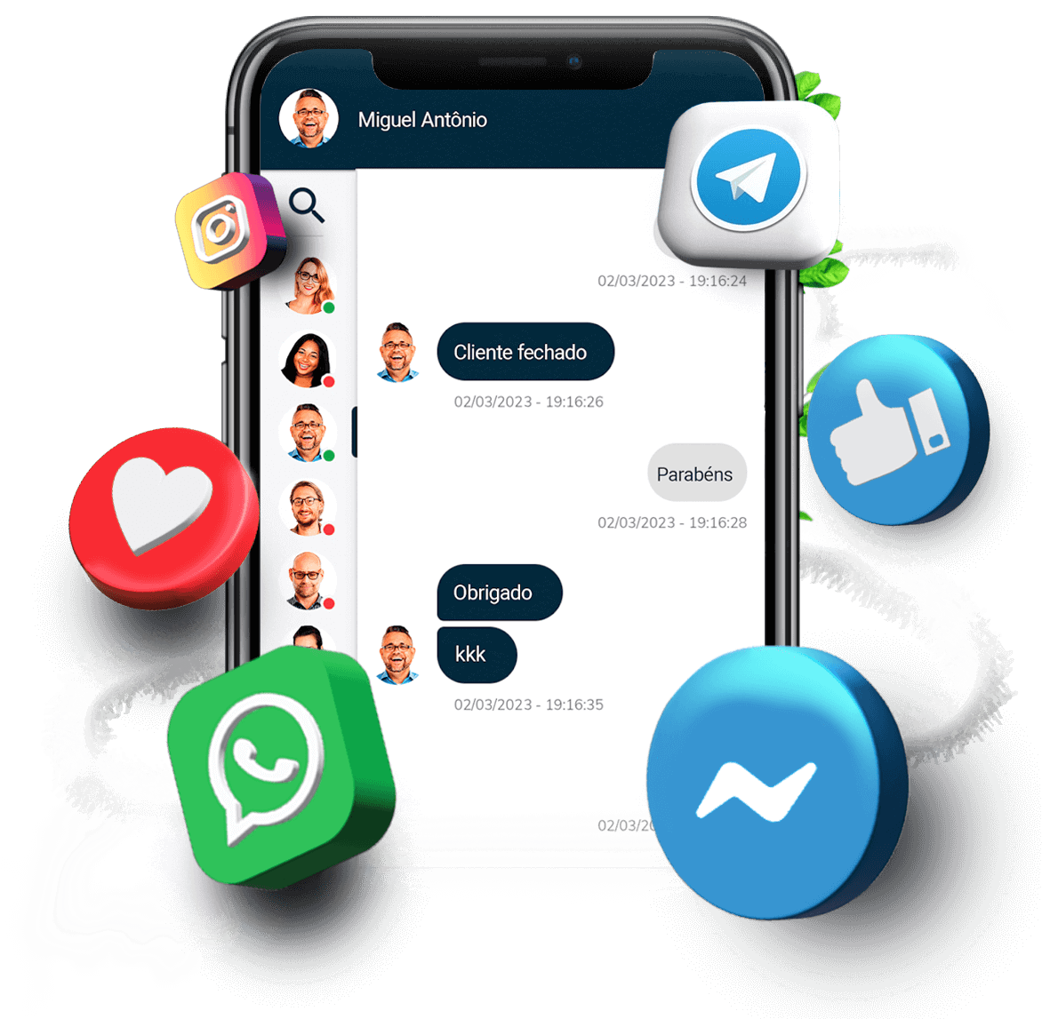ADM TECNOLOGIA CHAT - Chatbot Omnichannel